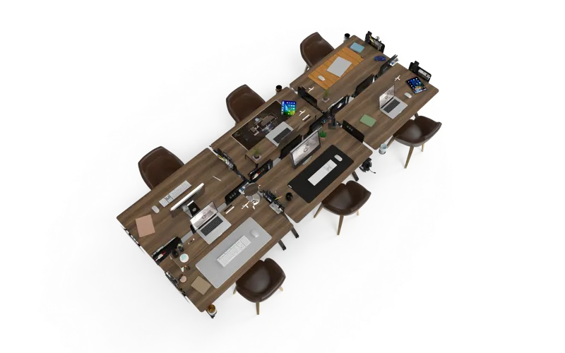 Desk Divider | Magnetic Desktop Partition for Flexible Workspaces ...
