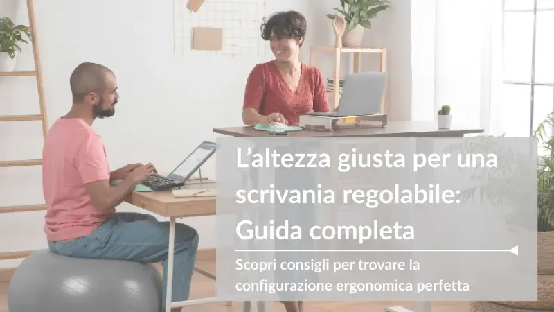 Altezza scrivania: guida completa all’altezza corretta per una standing ...
