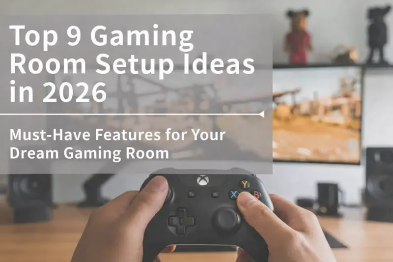 Top Gaming Room Setup Ideas to Level Up Your Gaming Experience | Setup ...